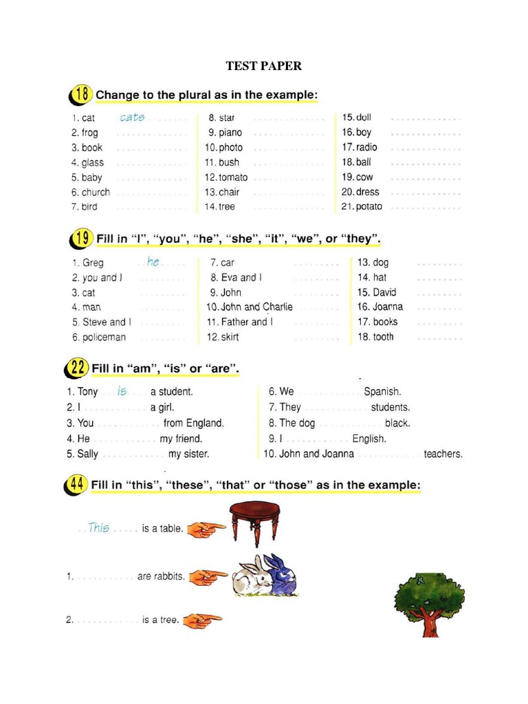 English For Kids | PDF