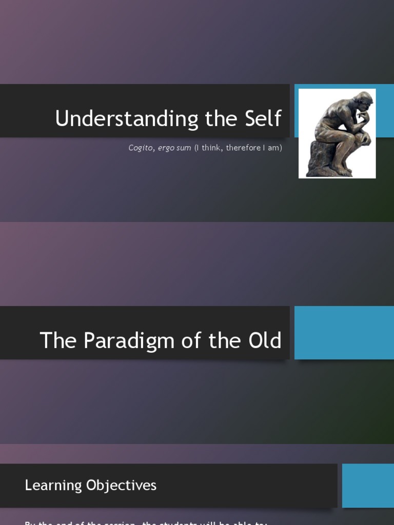 Understanding The Self | PDF | Soul | Reason