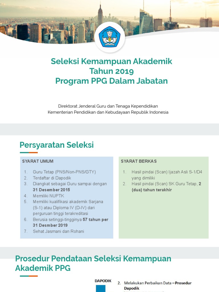 SIMPKB - Pendidikan Profesi Guru (PPG) PDF | PDF