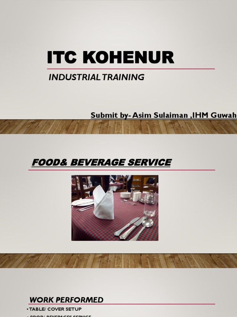 Itc Kohenur | PDF