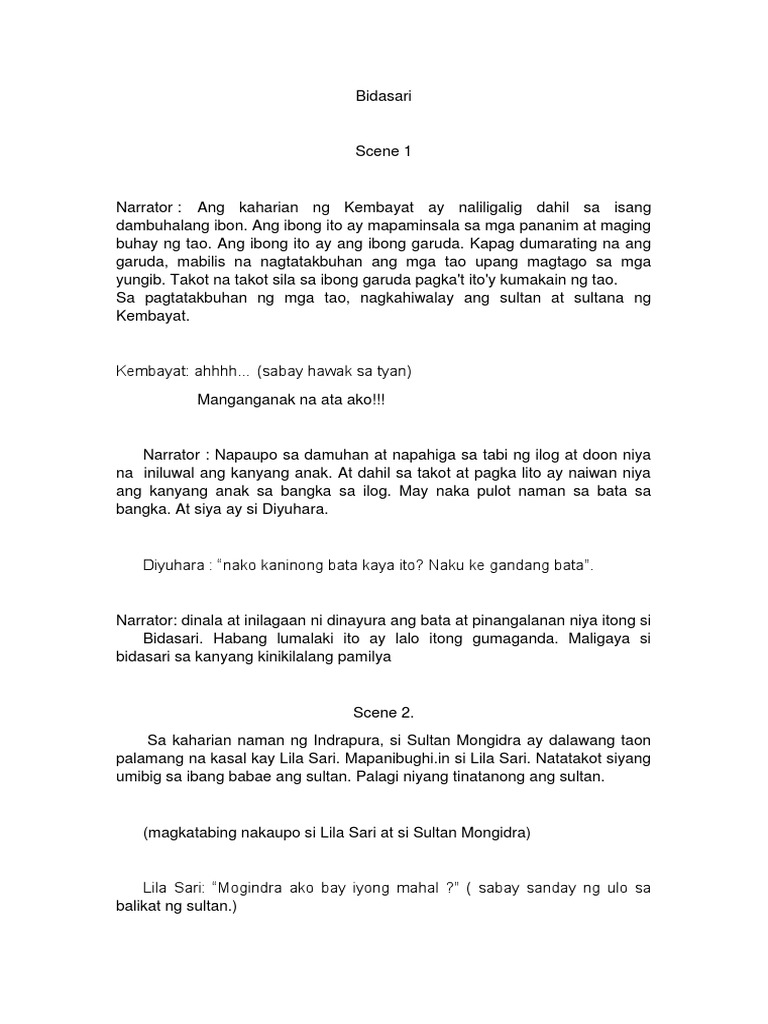 Bidasari (Dula) | PDF