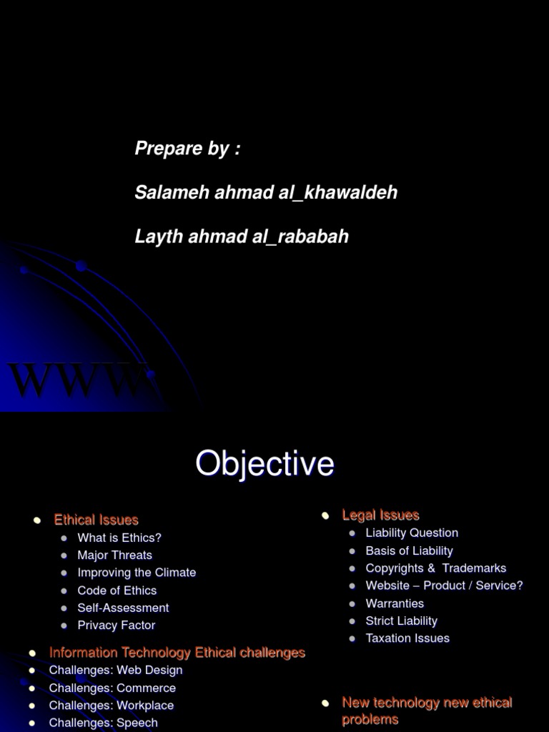 Prepare By: Salameh Ahmad Al - Khawaldeh Layth Ahmad Al - Rababah | PDF ...
