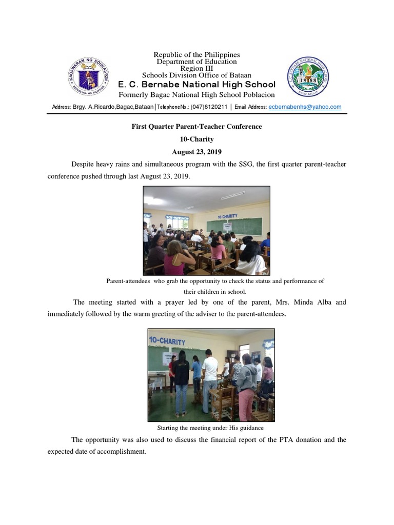 1st Quarter PTA Distribution of Cards | PDF | Learning