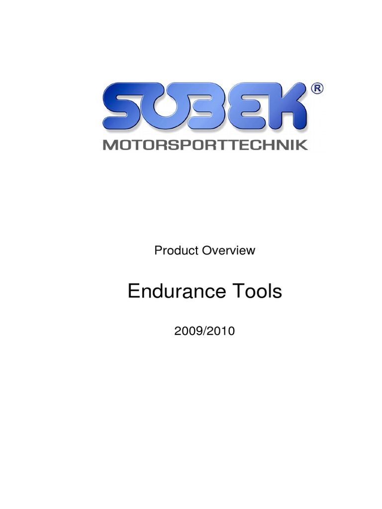 Sobek Endurance Tools | PDF | Pump | Manufactured Goods