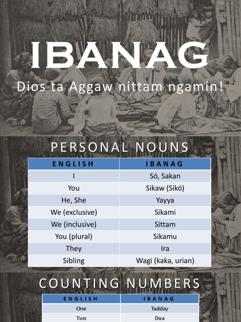 Ibanag | PDF