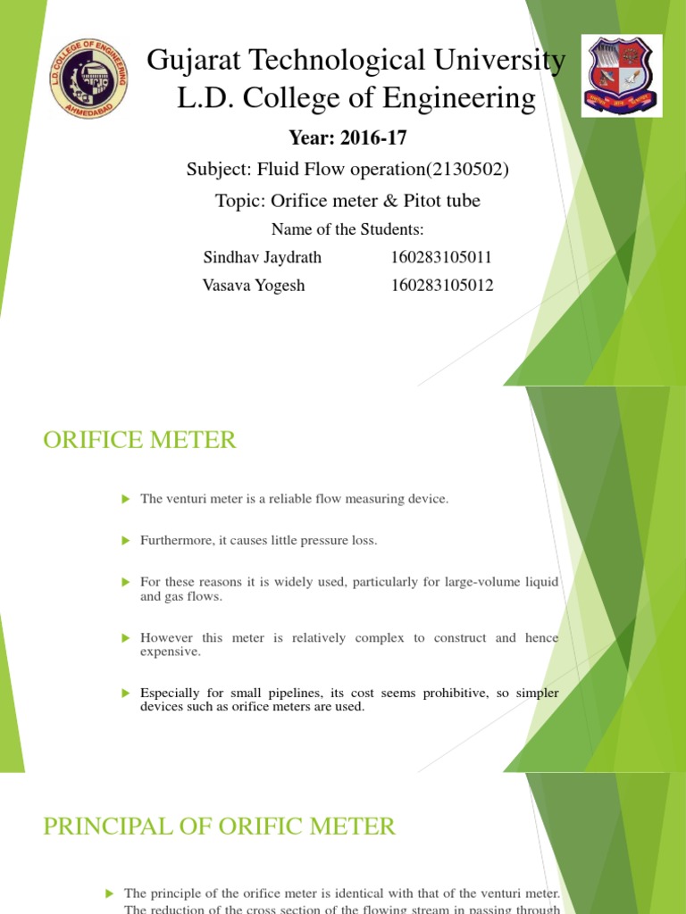 Gujarat Technological University L.D. College of Engineering | PDF ...