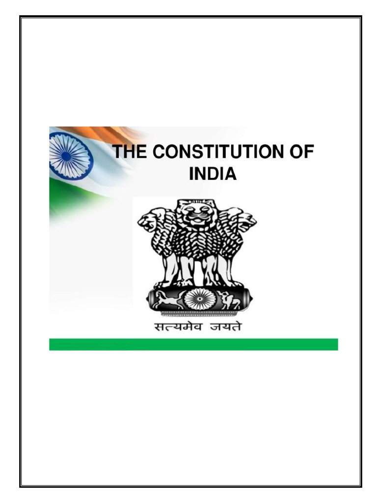 Constitution of India | PDF | Government Of India | Political Science