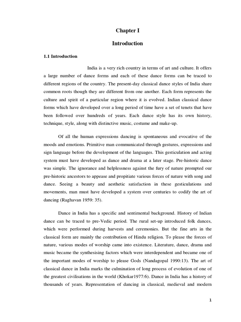 07.chapter 1 | PDF | Dances | Sanskrit