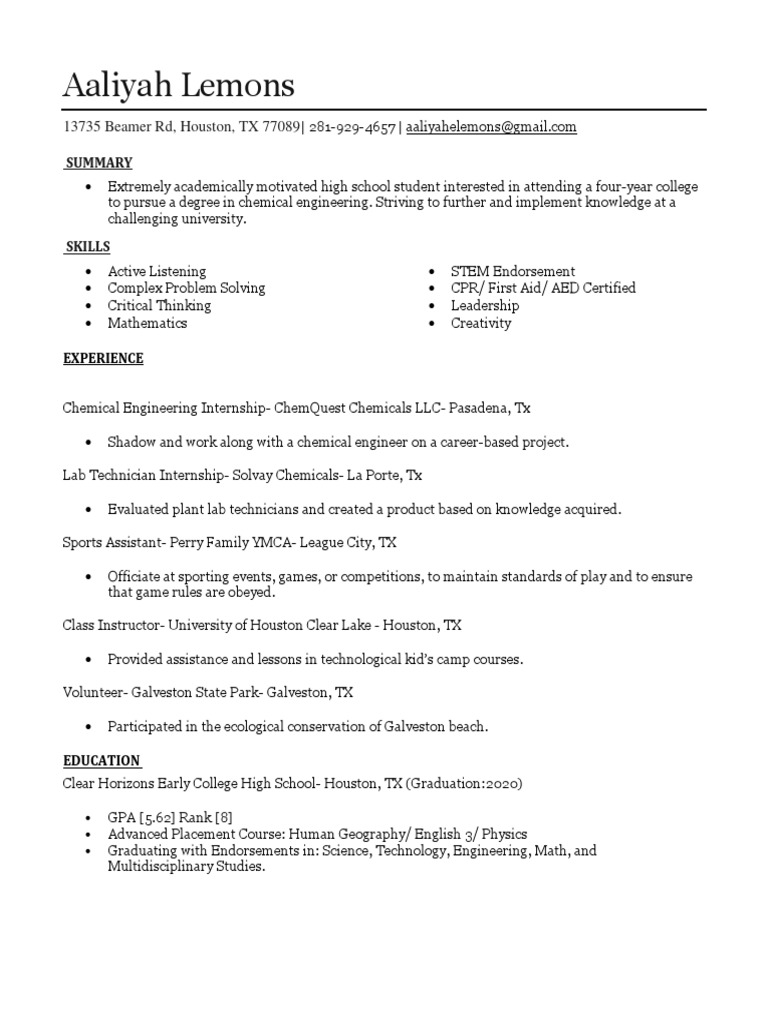 Ism Career Resume and Cover Page | PDF