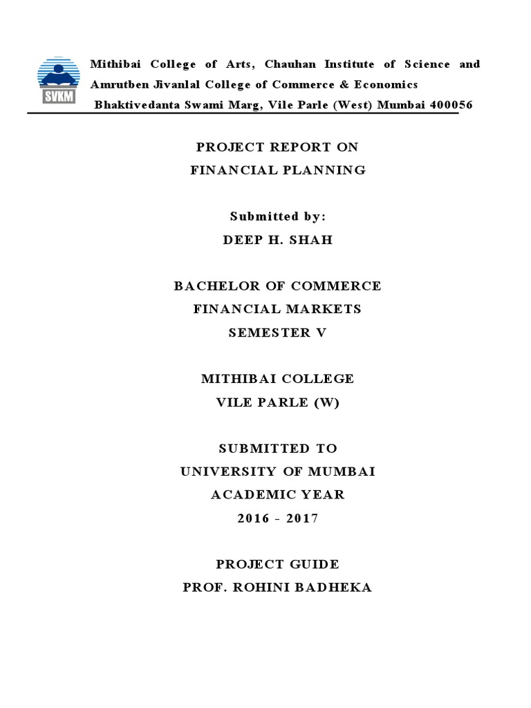 Financial Planning Black Book Final Edited | PDF | Time Value Of Money ...
