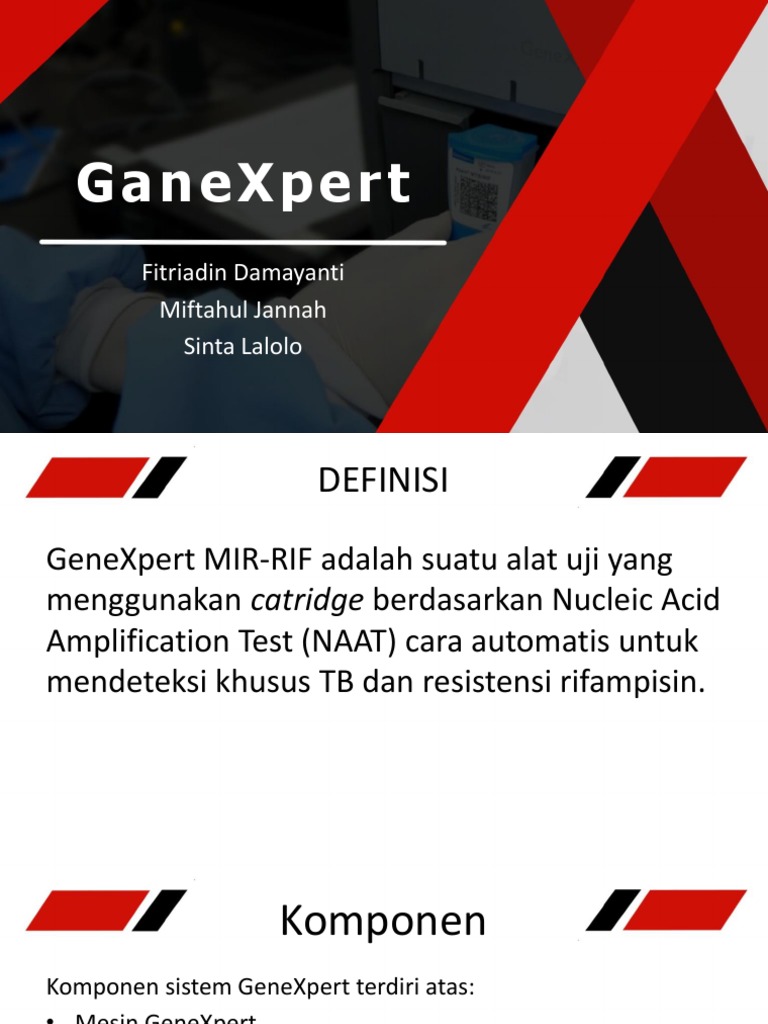 Alat Uji GeneXpert untuk Deteksi TB | PDF