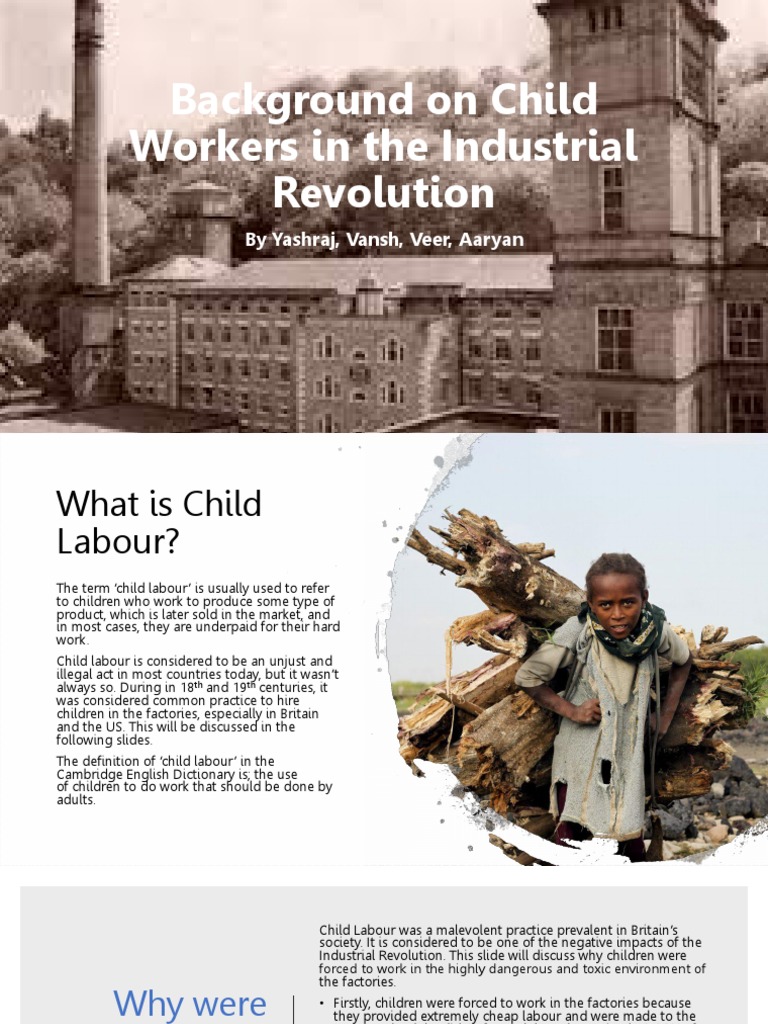 Child Labor and the 1833 Factory Act | PDF | Industrial Revolution ...