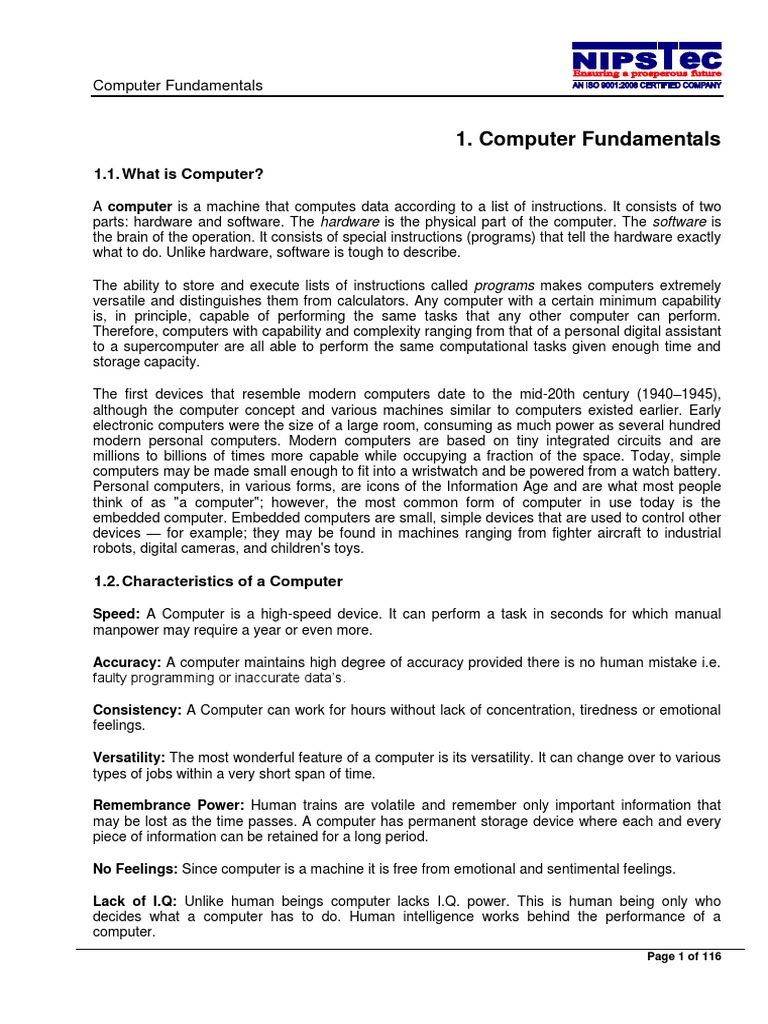 Fundamentals (Final1) | PDF | Process (Computing) | File System