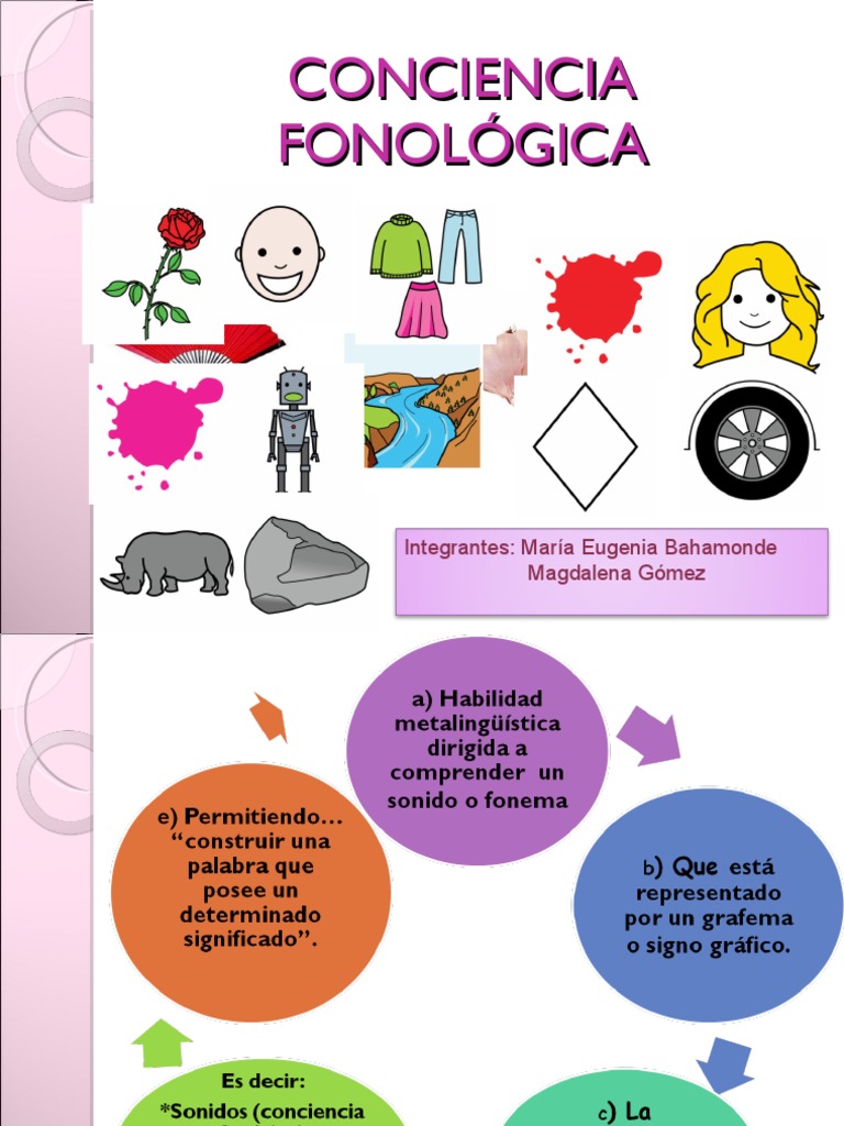La Conciencia Fonológica. | PDF | Fonología | Escritura