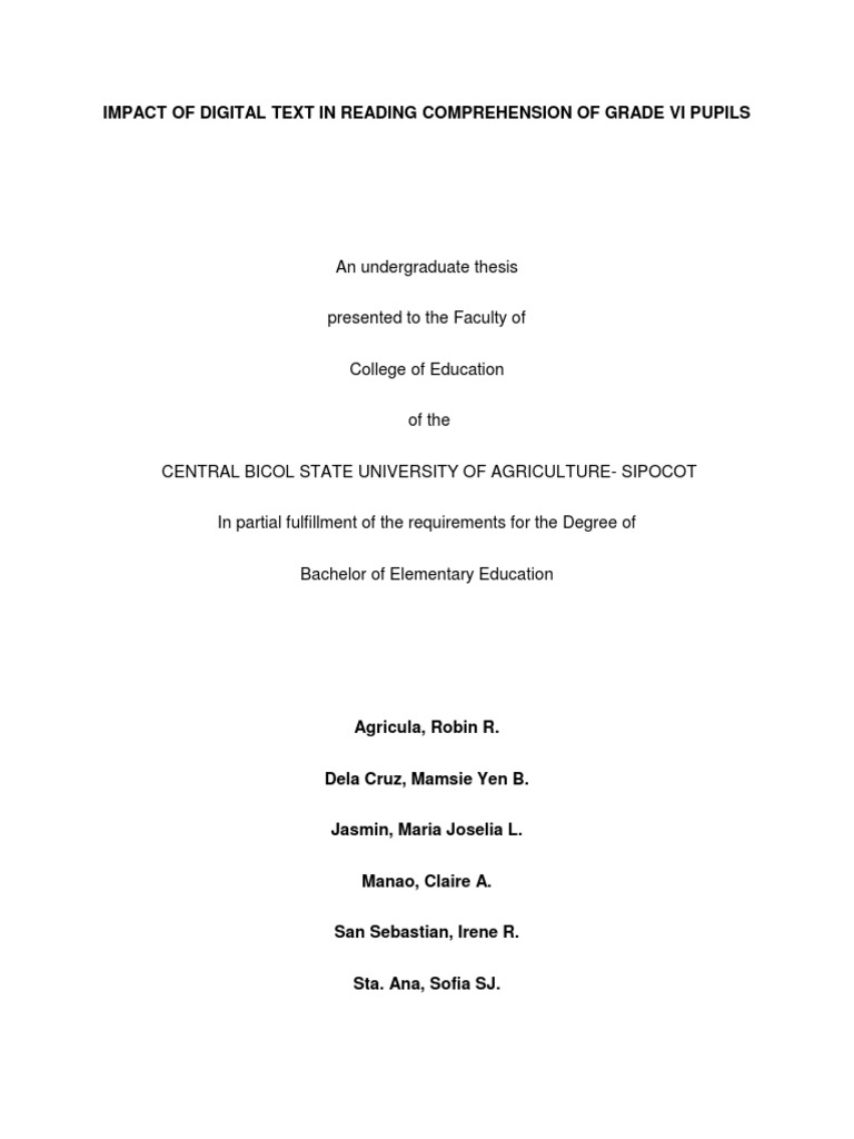 For Students | PDF | Reading Comprehension | Survey Methodology