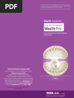 Tata AIA Param Raksha Life Pro Leaflet | PDF | Insurance | Life Insurance