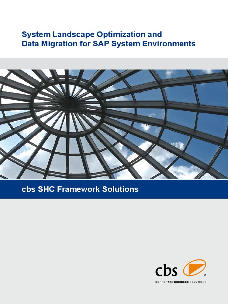 SAP System Landscape Optimization Guide | PDF | Sap Se | Business Process
