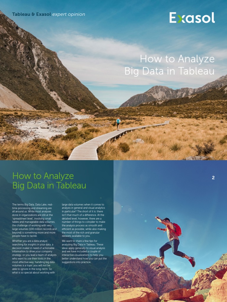 Tableau Exasol WhitePaper | Download Free PDF | Data Analysis | Big Data