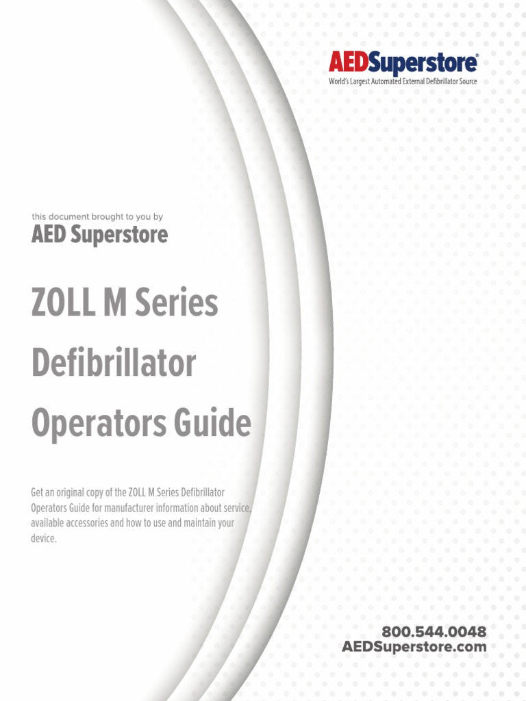 Zoll M Series Defibrillator Manual PDF | PDF | Artificial Cardiac ...
