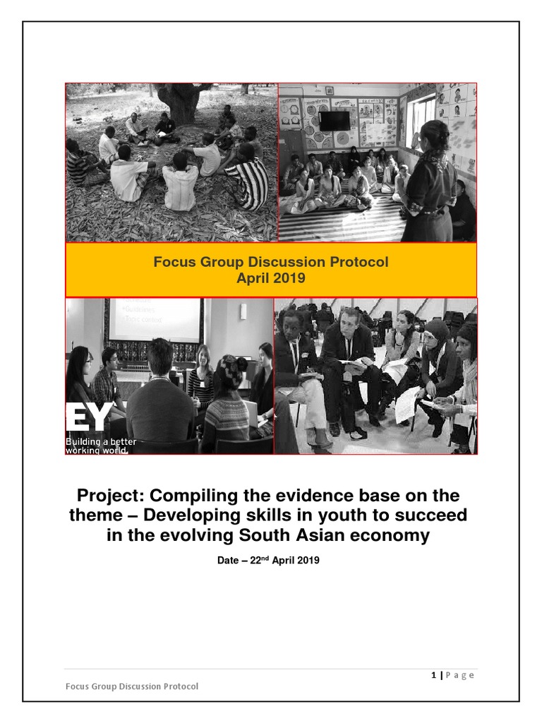 FGD Protocol | PDF | Focus Group | Employment