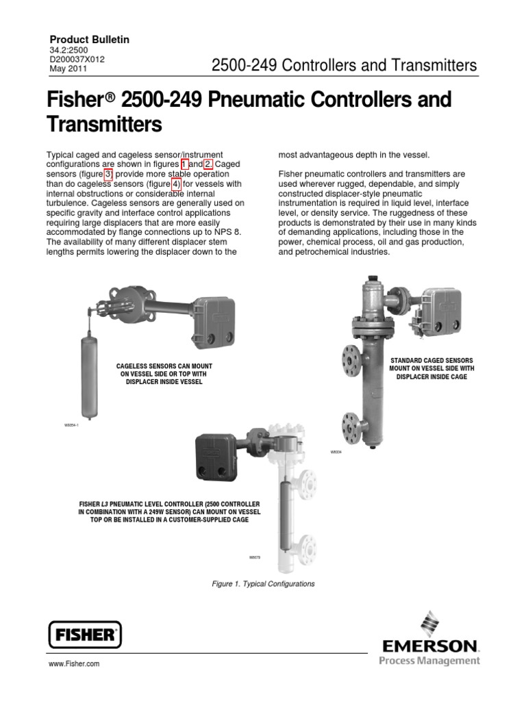 2500 Fisher 249 PDF | PDF | Steel | Pipe (Fluid Conveyance)