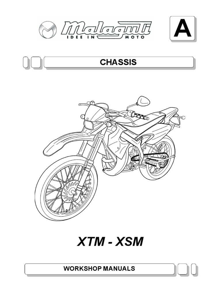 MO XTM-XSM 50 Frame ENG | PDF | Motor Oil | Vehicle Parts