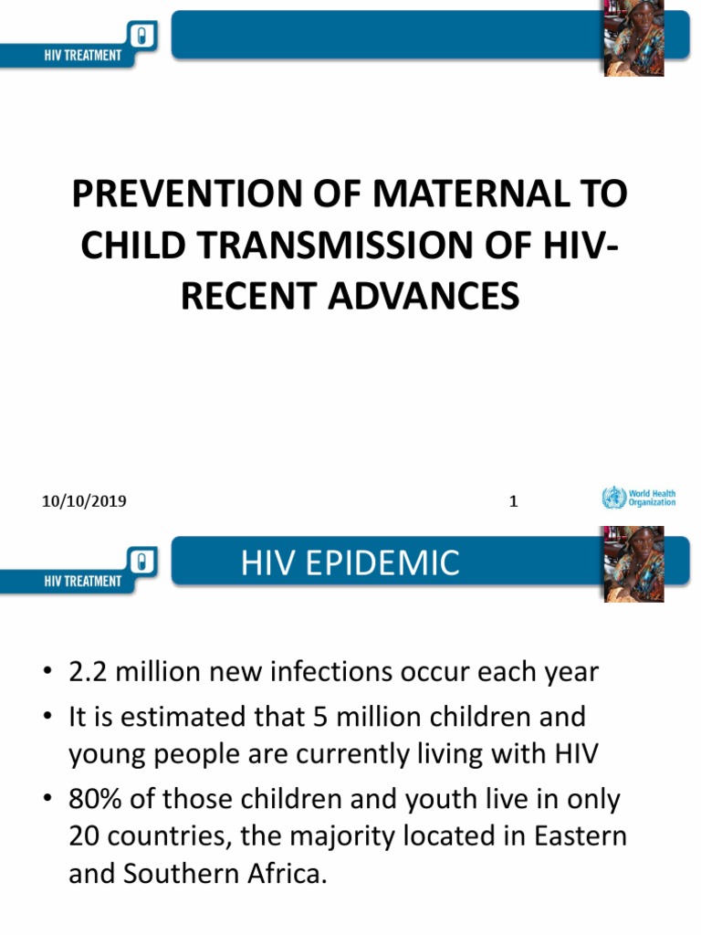 Advances in Preventing Mother-to-Child Transmission of HIV: Strategies ...