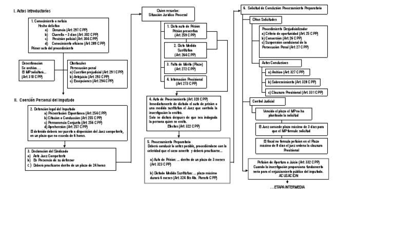 Esquema Etapa Preparatoria Con Fundamento | PDF | Queja | Virtud