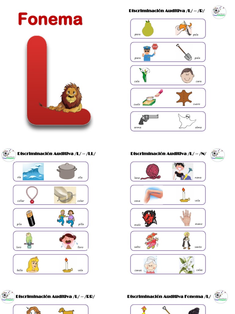Fonema L | PDF | Lingüística | Idiomas