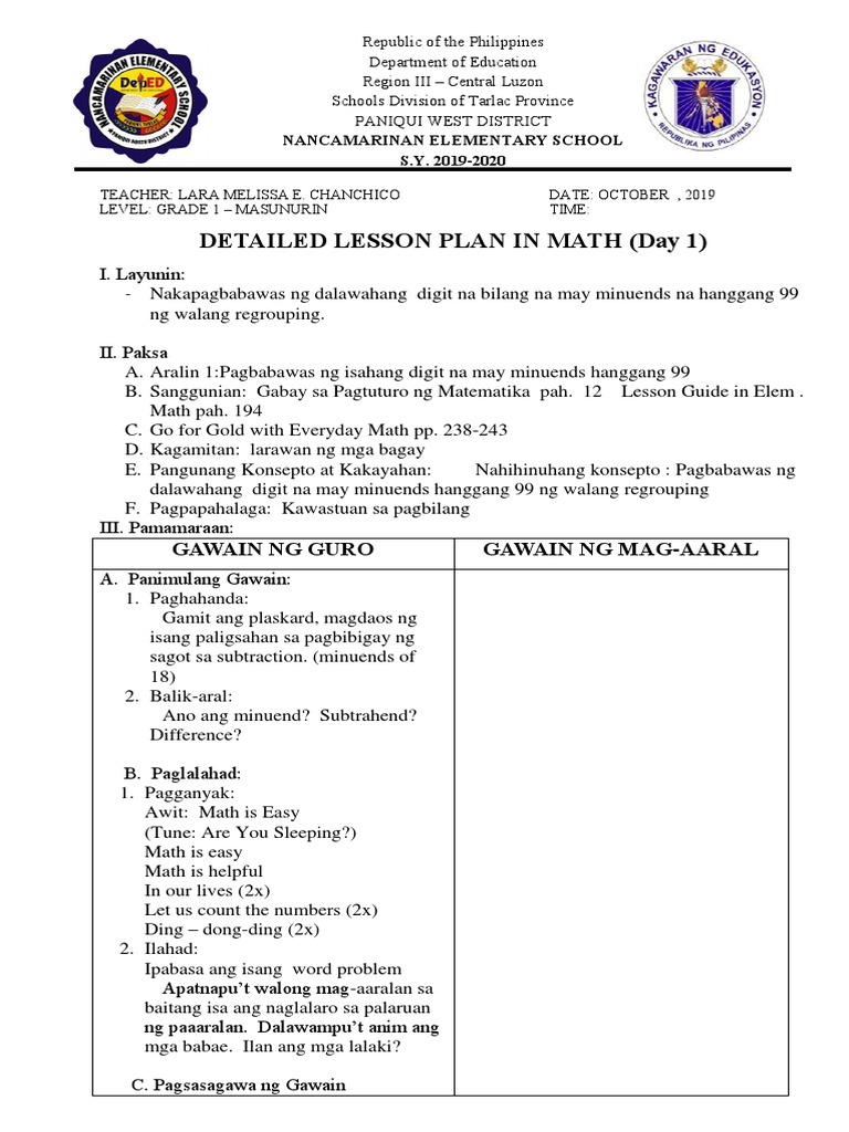 Math d1 w8 2ndqtr | PDF