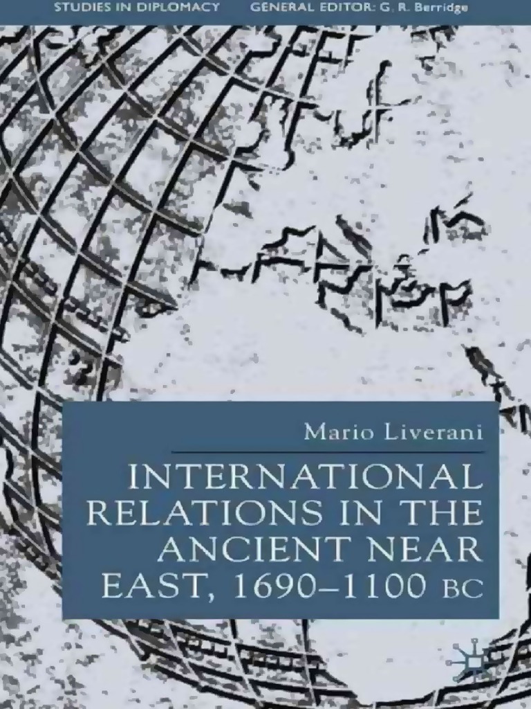Studies in Diplomacy Mario Liverani International Relations in The ...