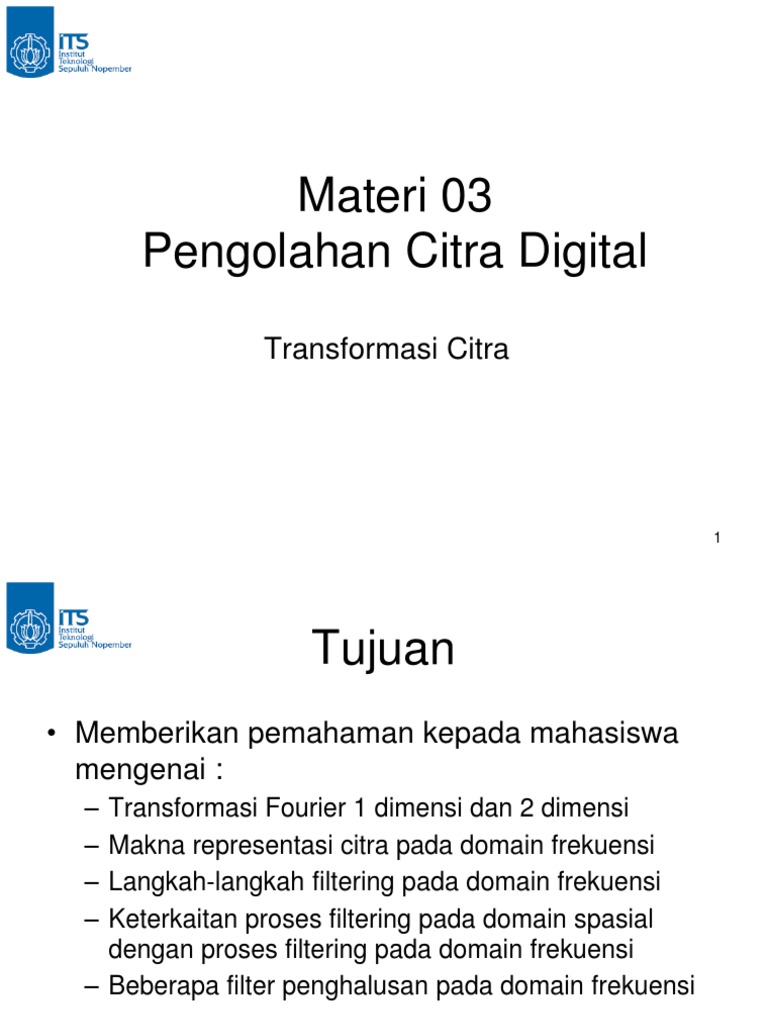 03 - Transformasi Citra | PDF