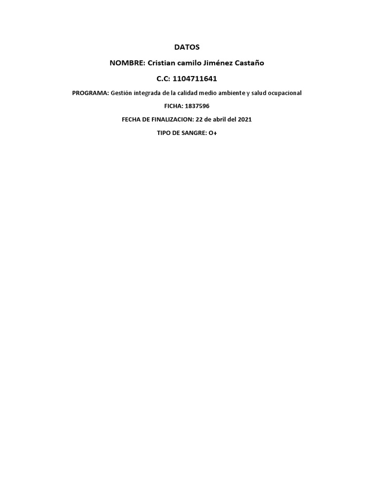 Camilo Castaño | PDF