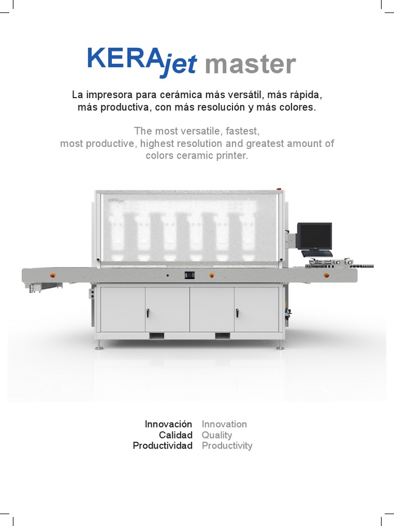 Kerajet Master Brochure PDF | PDF | Tecnología de medios | Impresión