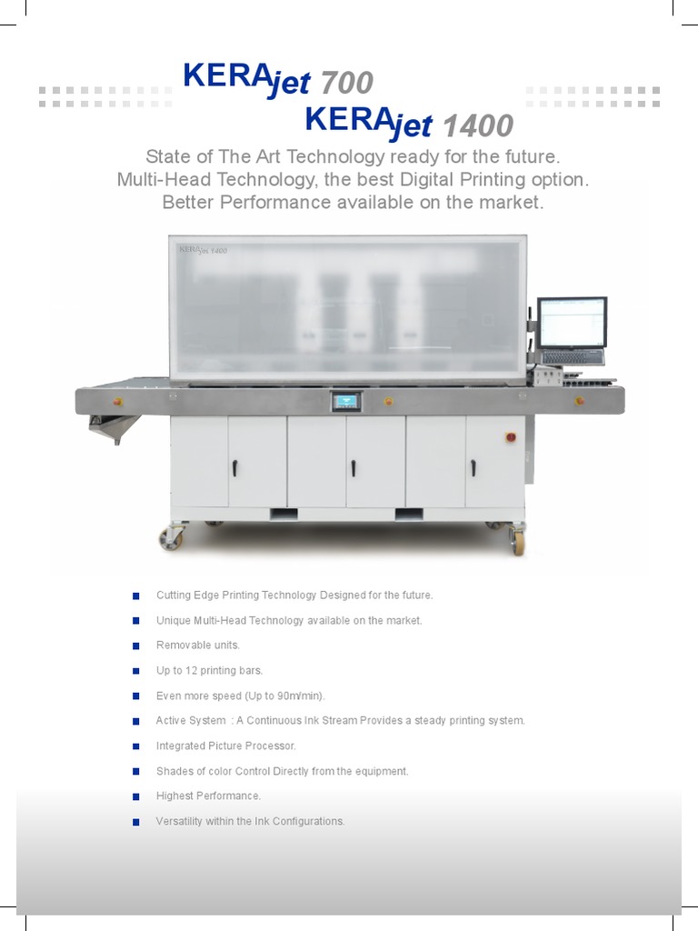 Kerajet Ceramics | PDF | Printer (Computing) | Media Technology