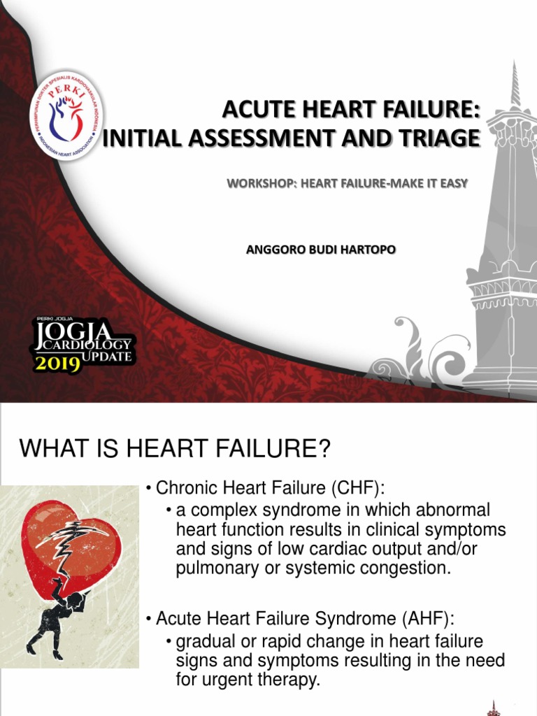 Acute Heart Failure Assessment Guide | PDF | Heart Failure | Shock ...