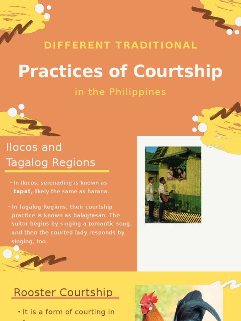 Traditional Courtship Practices in the Philippines | PDF | Courtship ...
