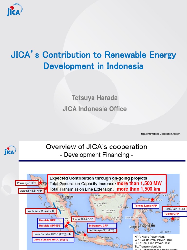 (JICA - S) Renewable Sector Cooperation in Indonesia 2018 | PDF | Hydroelectricity | Renewable ...