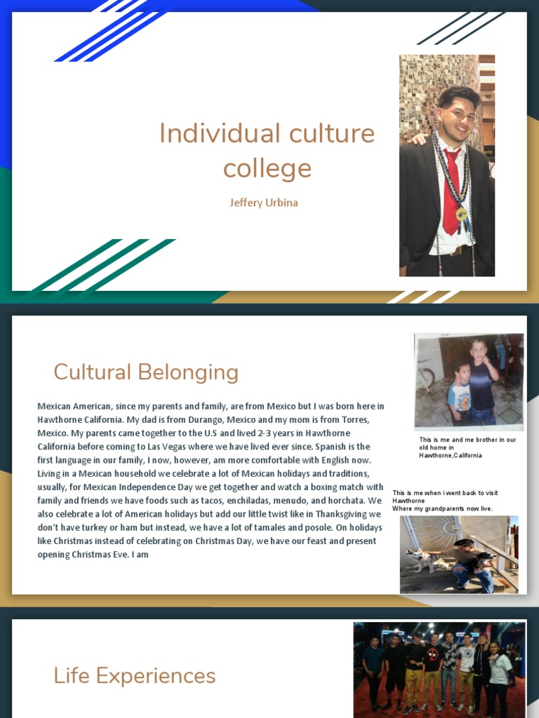 Individual Culture Collage 1 1 | PDF | Wellness