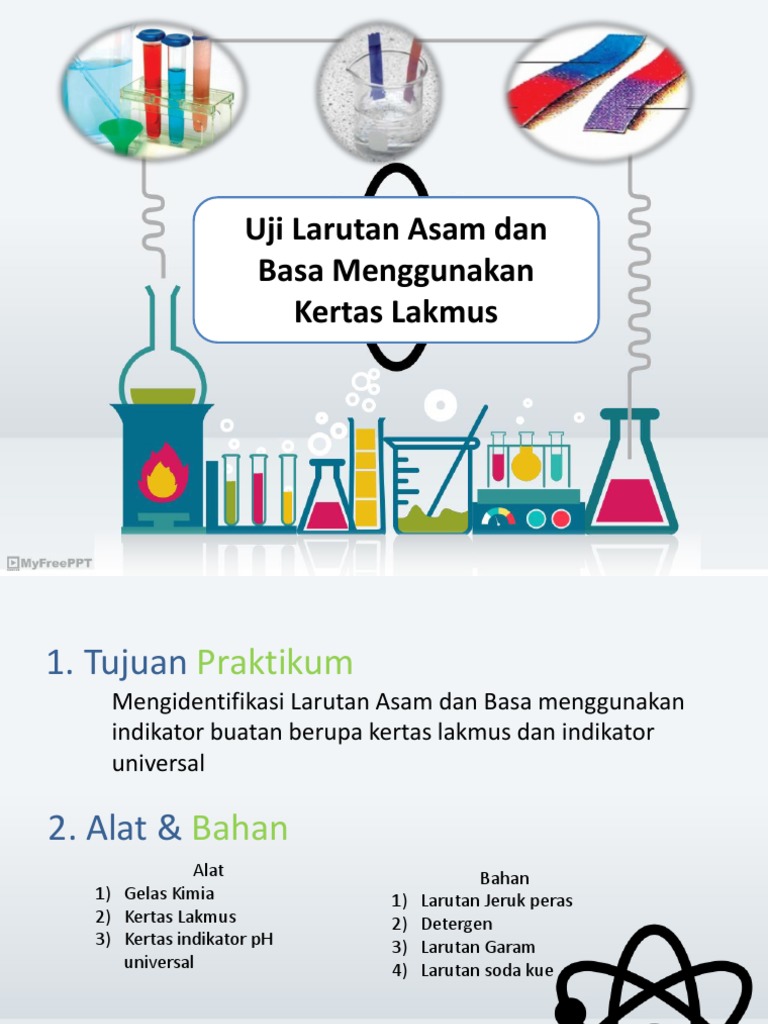 Praktikum Uji Asam Basa dengan Lakmus | PDF | Memasak, Makanan ...