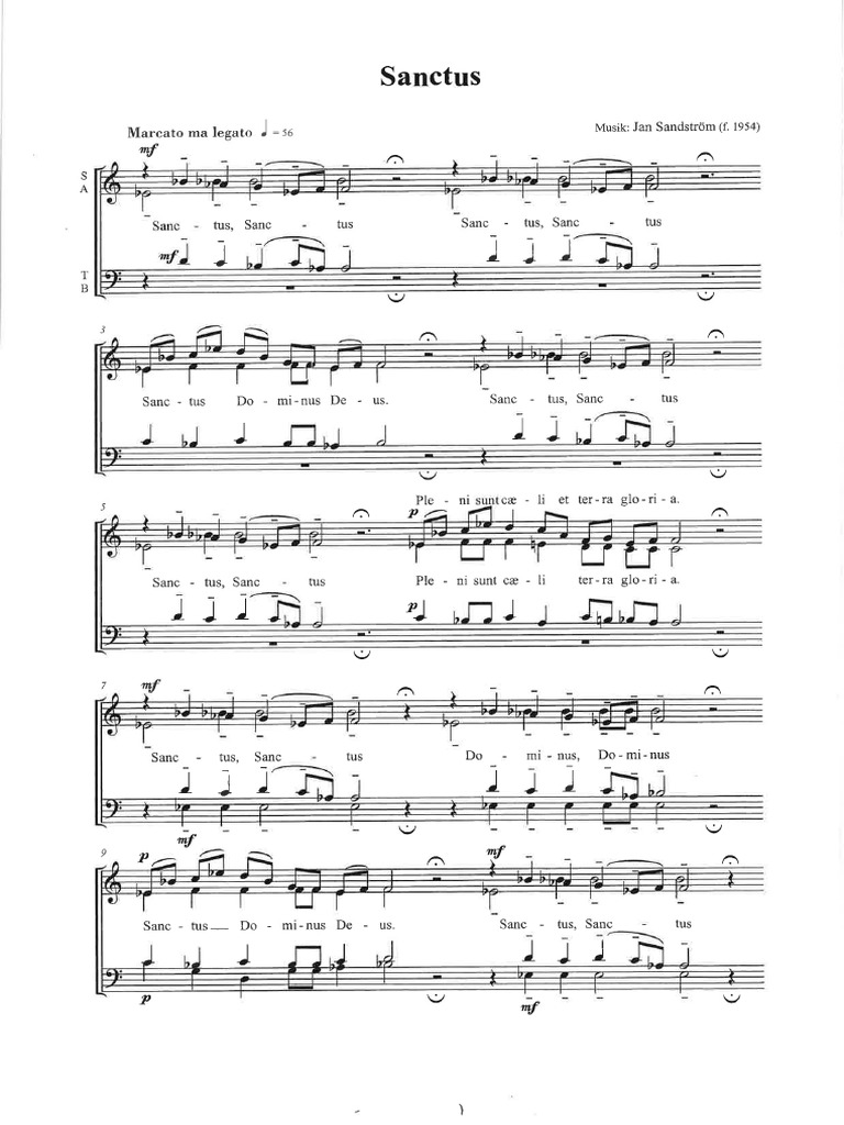 Sanctus | PDF