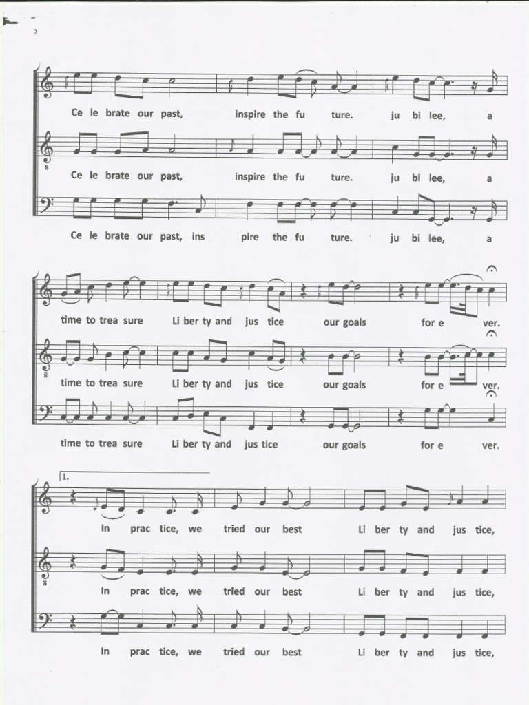 The Jubilee Song 2 PDF | PDF