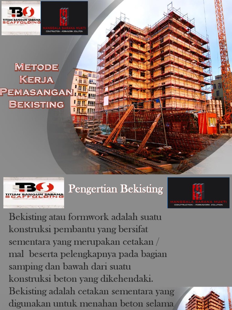 Metode Pemasangan Bekisting | PDF