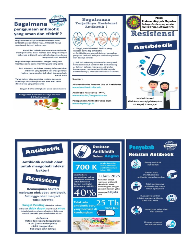 Leaflet Antibiotik | PDF