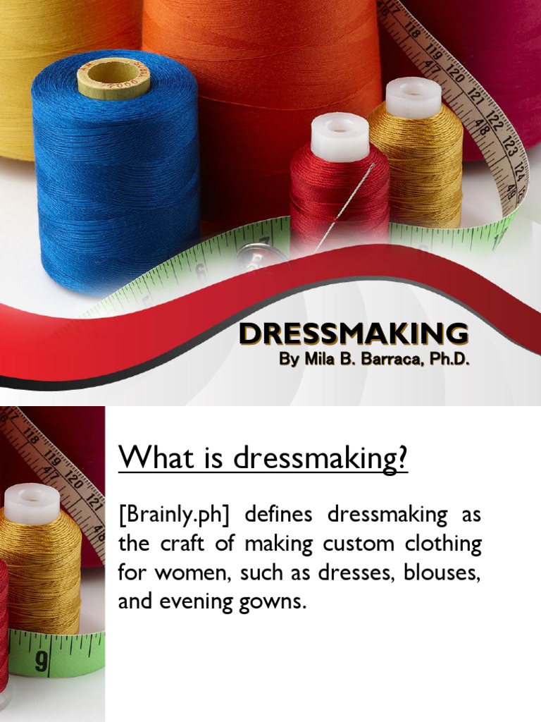 Understanding Dressmaking Basics | PDF
