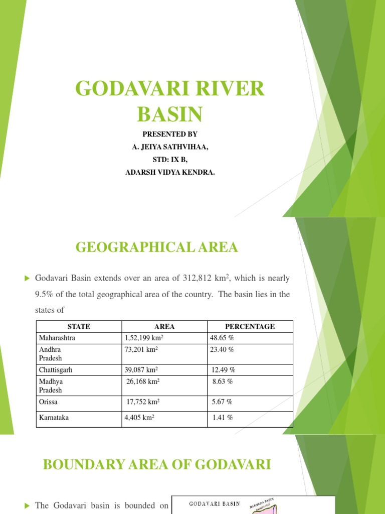 Godavari River Basin | PDF | Earth Sciences | Physical Geography