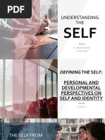 Understanding The Self: Module 1 Contents/ Lessons | PDF | Id | Soul