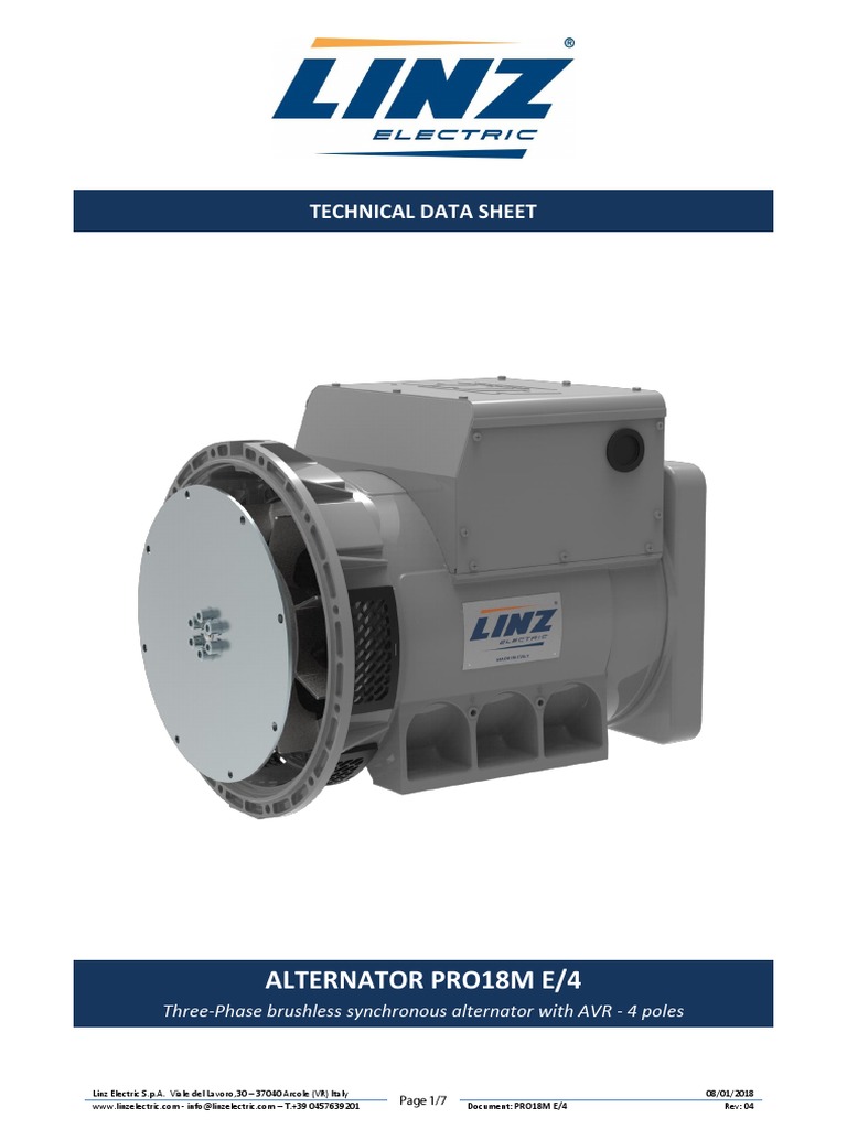 Linz Generator | PDF | Power (Physics) | Components
