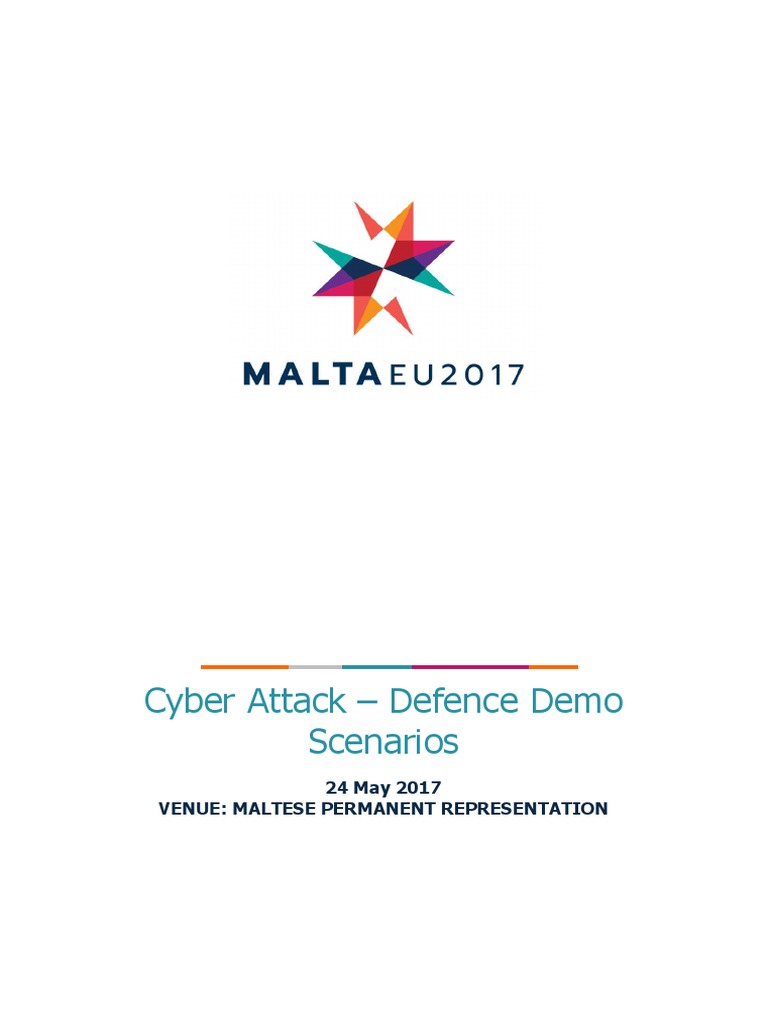 Cyber Attack Defense Scenarios Demo | PDF | Social Science | Computers