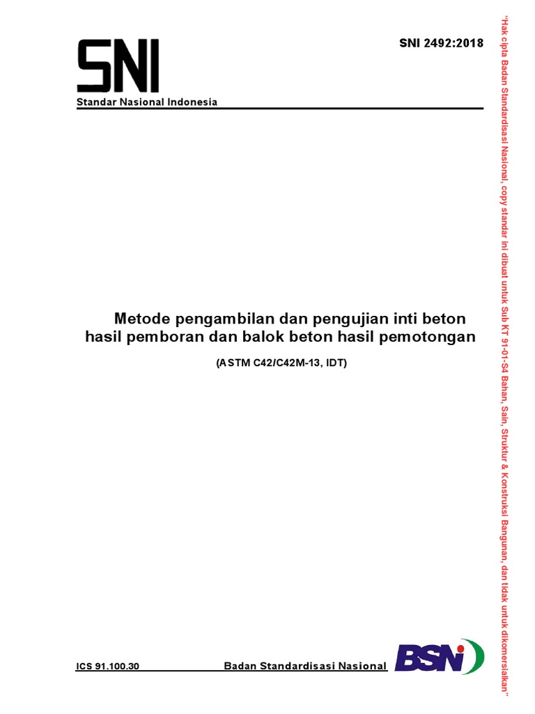 Beton Inti | PDF | Sains & Matematika